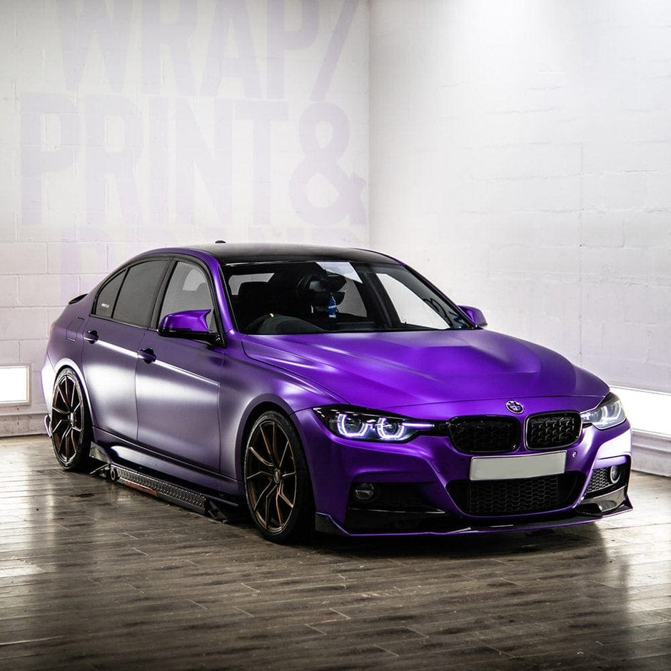 VCH416-S Violet Purple Satin Chrome TeckWrap Official European ...