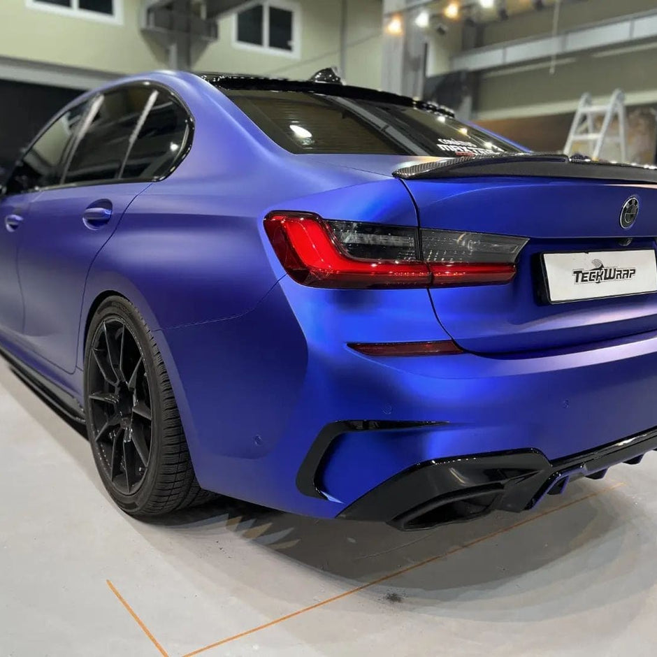 SMT08 Admiral Blue Satin Metallic TeckWrap Official European ...